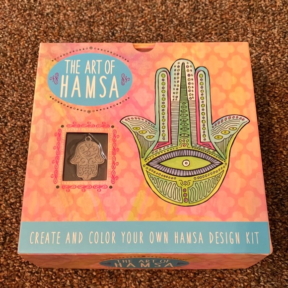 Art | Hamsa Design Kit Create And Color Your Own Hamsa Design Kit New ...